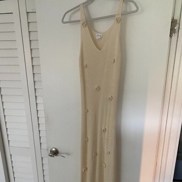 Le Lis | Dresses | Le Lis Collection Creamy White Crochet Maxi Dress ...